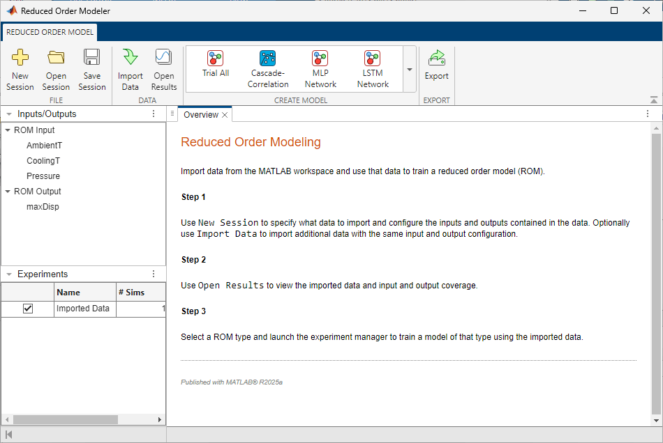 Reduced Order Model of a Jet Engine Turbine Blade from Data - MATLAB ...