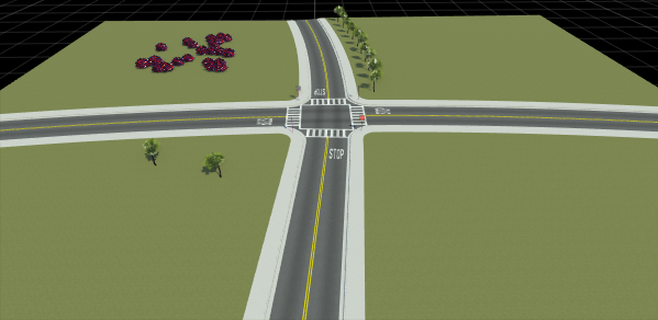 Adjust superelevation (slope and banking angle) for full width of road ...