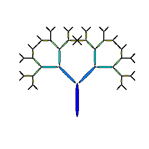 Fractal/PythagoreanTree/Ellipse2circle - MATLAB Flipbook Mini Hack