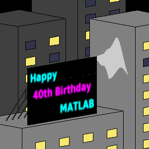 Happy 40th MATLAB - MATLAB Flipbook Mini Hack