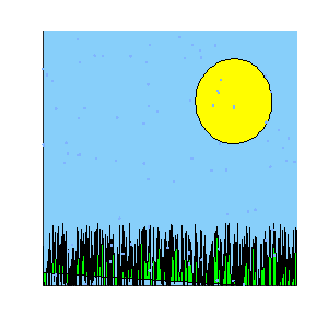 It is raining - MATLAB Flipbook Mini Hack